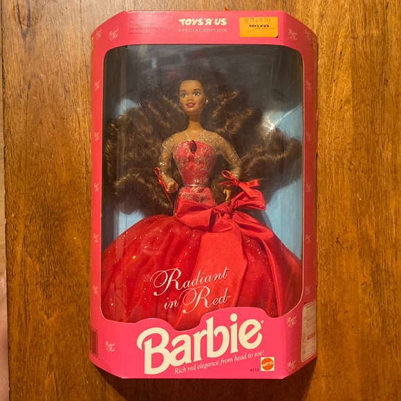 Mattel | Toys | Vintage 992 Radiant In Red Barbie Doll Toys R Us ...